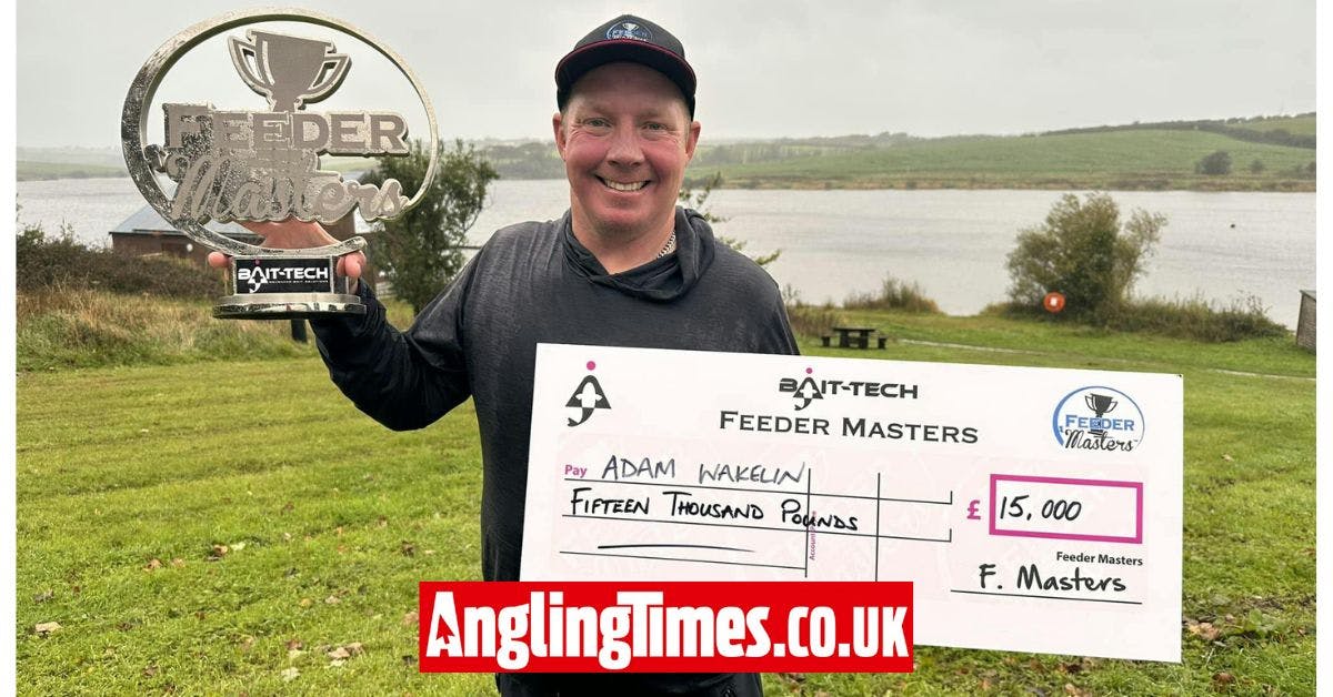 Wakelin wins Feedermasters final which saw 2050lb of silverfish caught ...