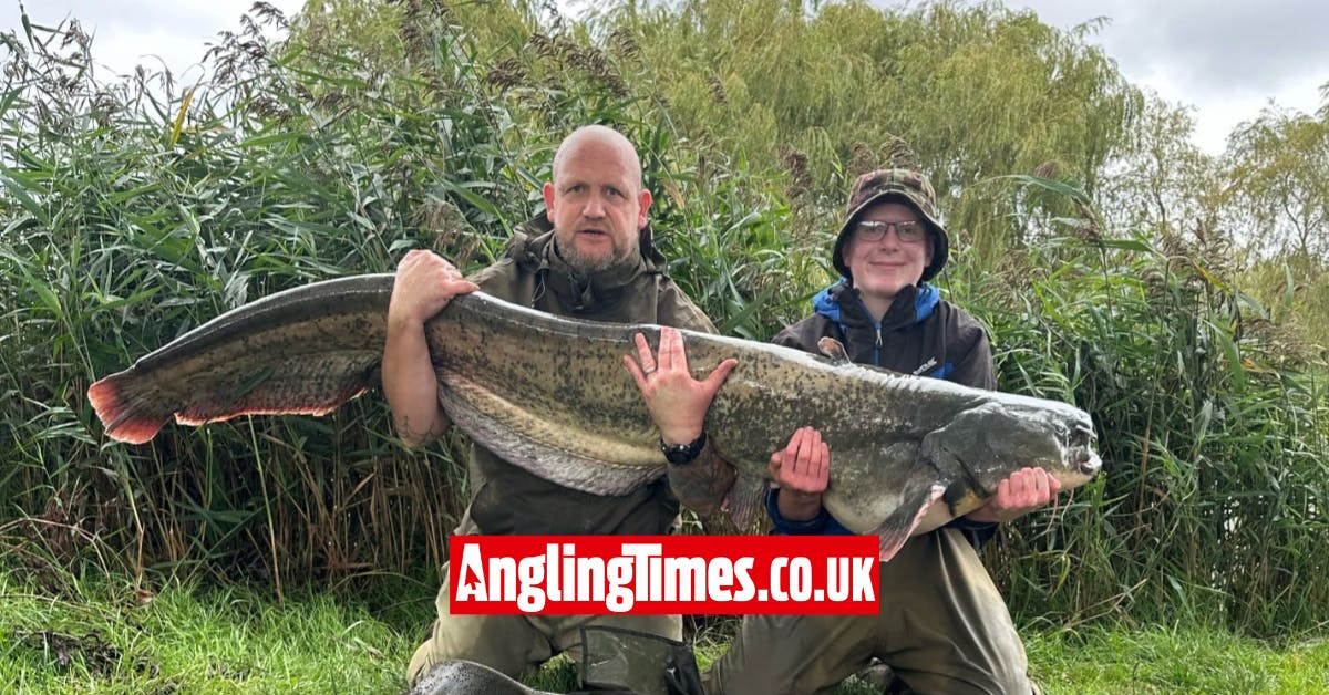 14-Year-Old Angler Lands Monster Catfish... On A School Trip!