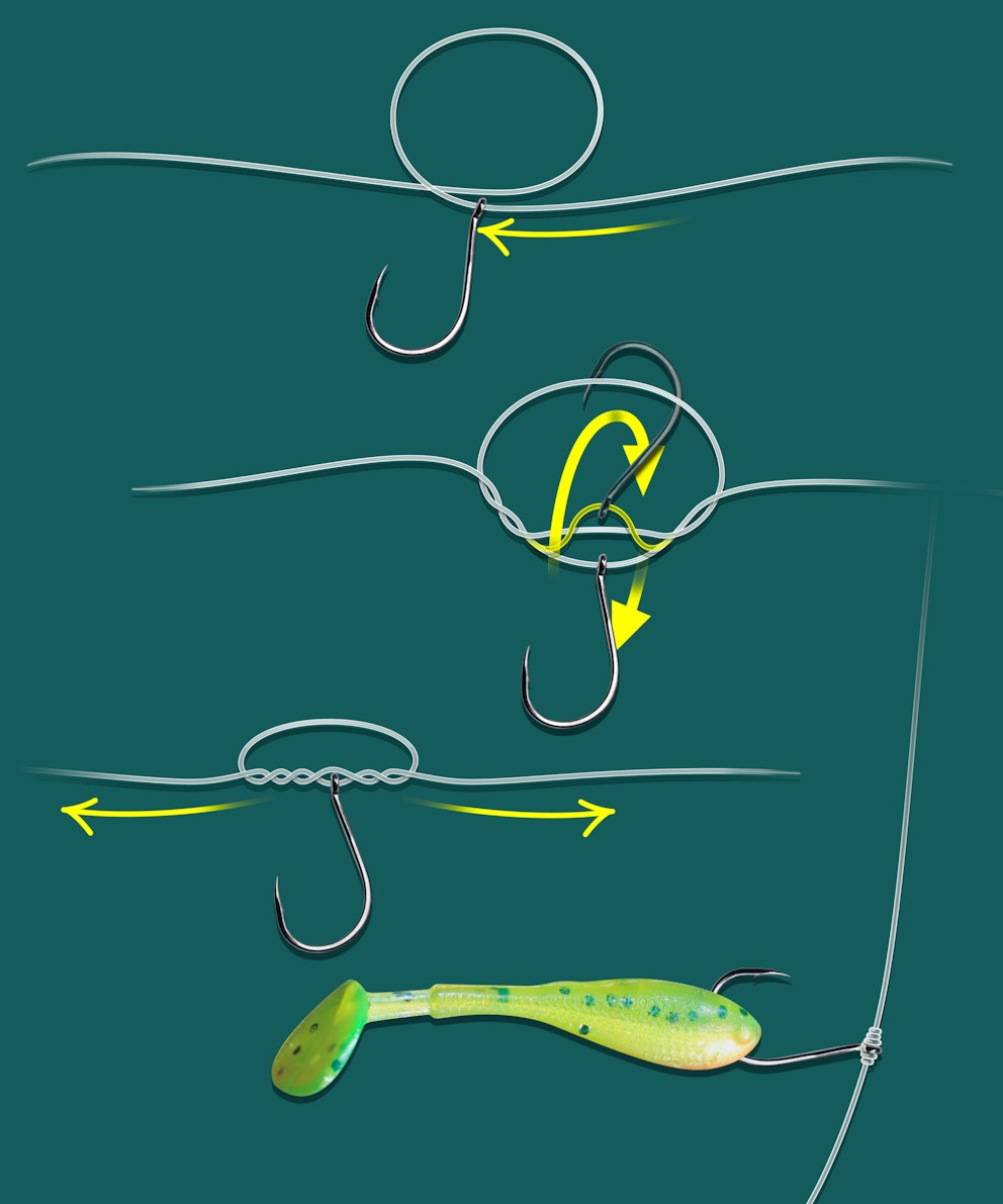How to tie the dropshot knot | Angling Times