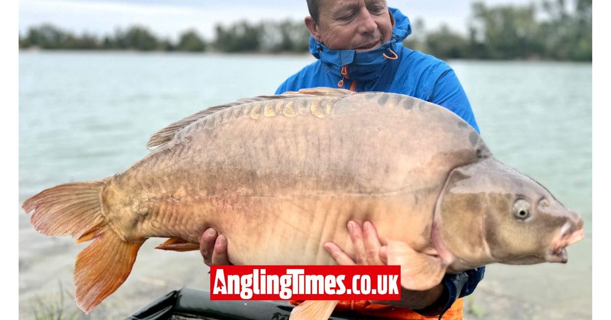 Six 60lb carp caught on a feeder rod and flatbed Method | Angling Times