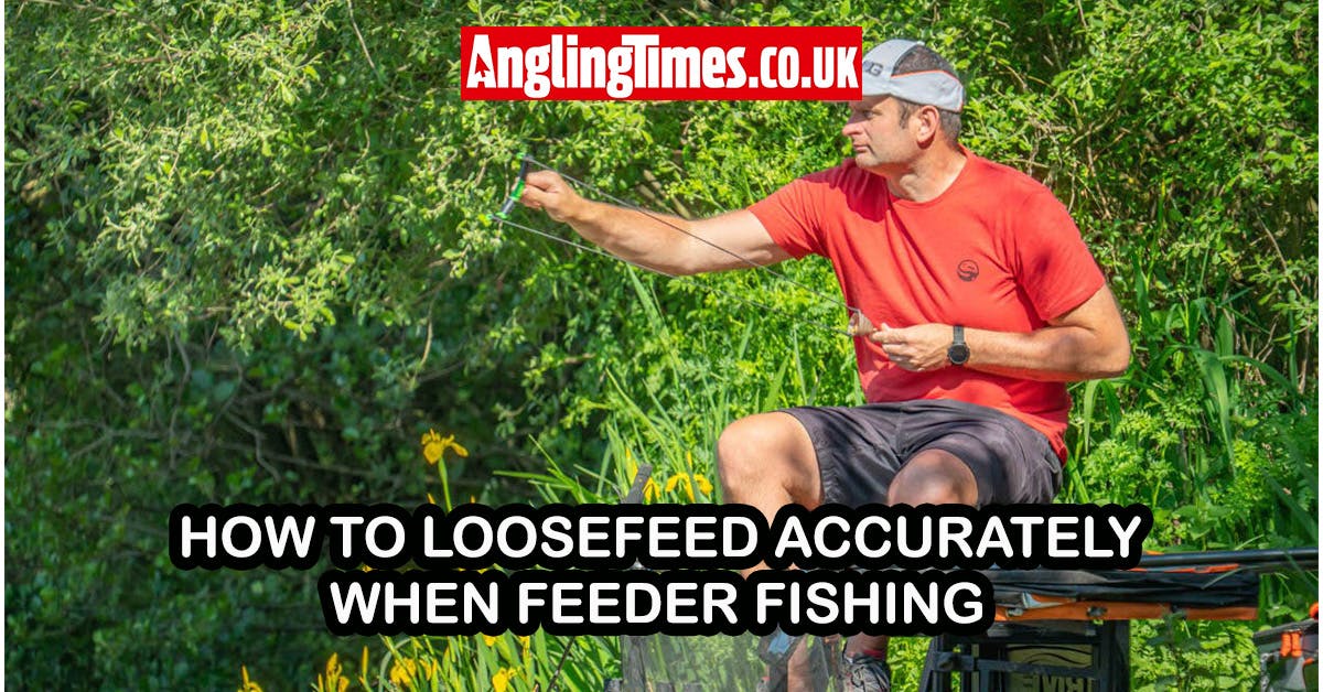 Feeder fishing tips: feeding over your feeder