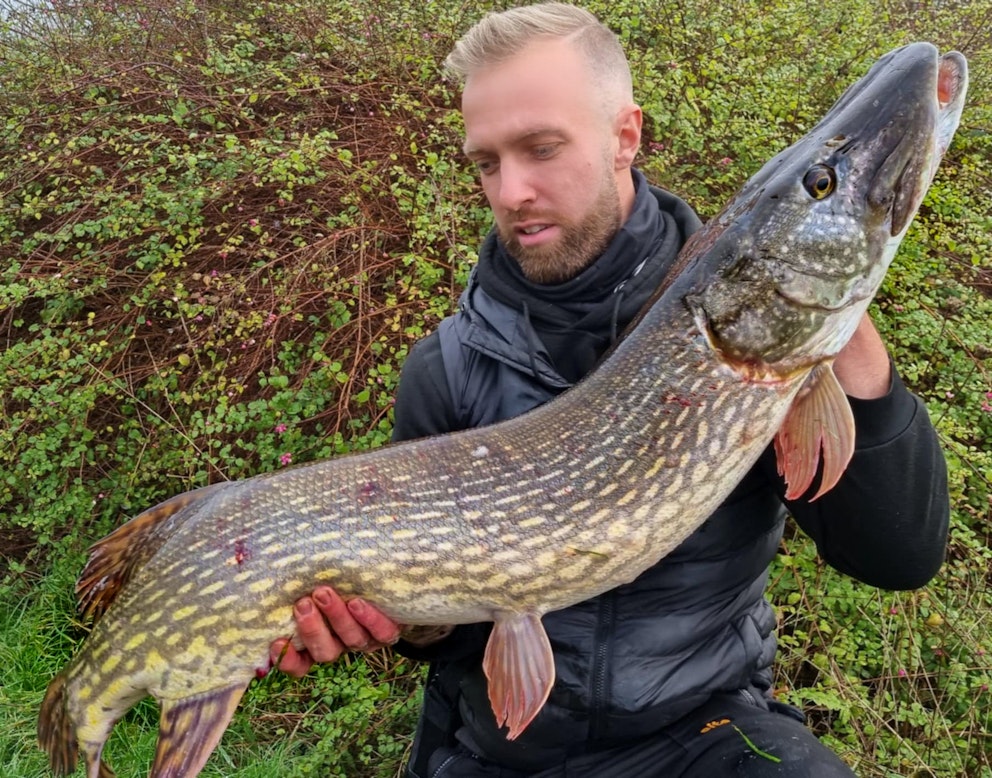 Angler’s first ever pike is a monster from local canal | Angling Times