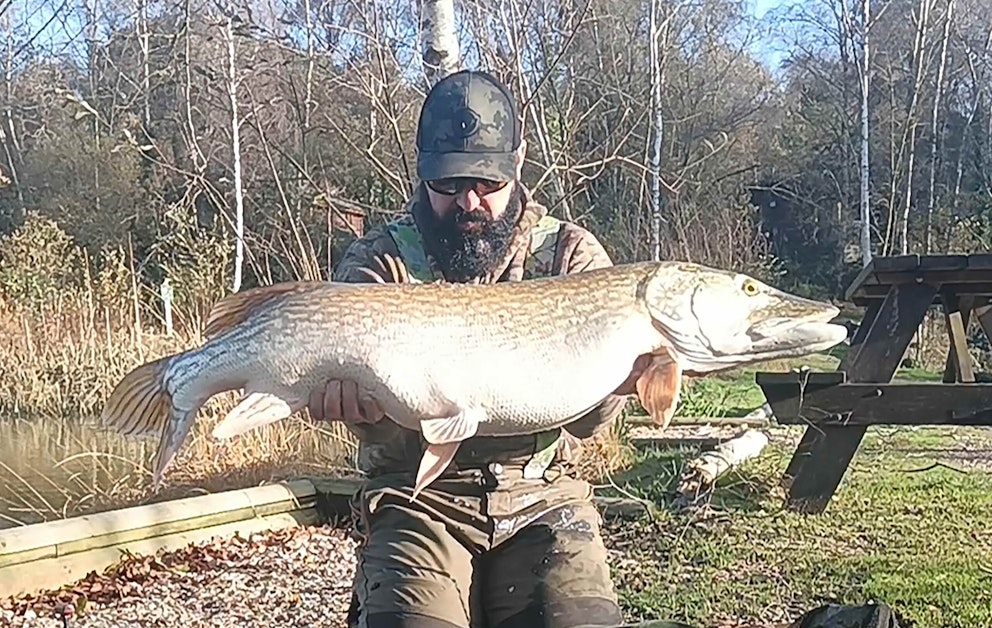 Mythical monster pike caught on fish kebab | Angling Times
