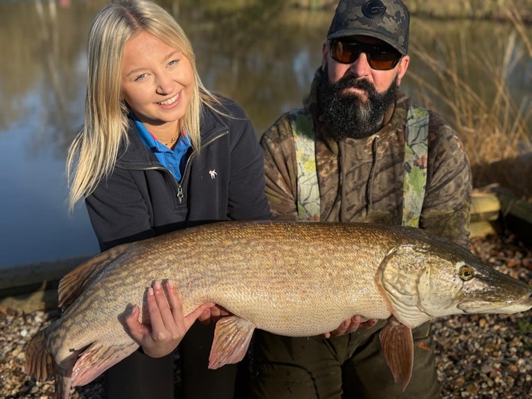 Mythical monster pike caught on fish kebab | Angling Times