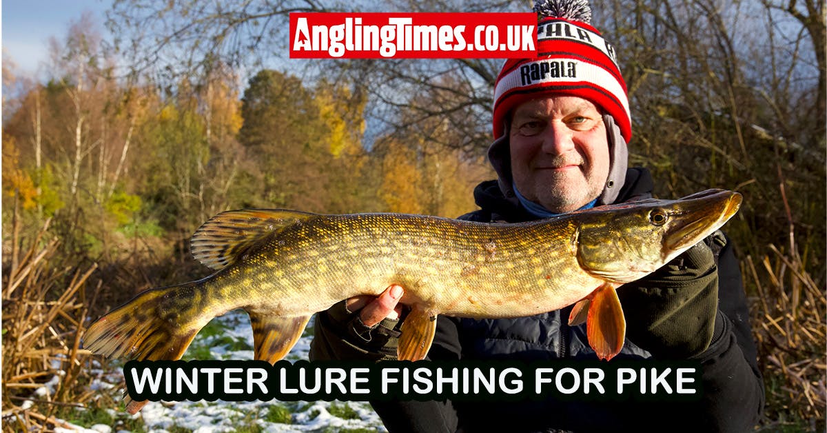Winter pike fishing with lures | Darren Starkey | Angling Times