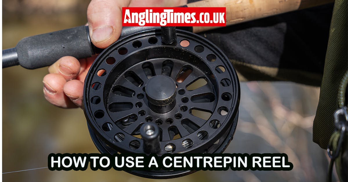 How to use a centrepin reel for float fishing | Angling Times