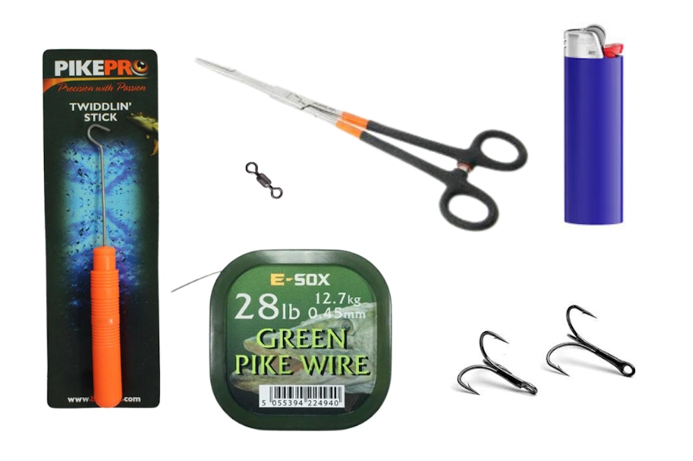 How to Tie a Wire Trace for predator fishing