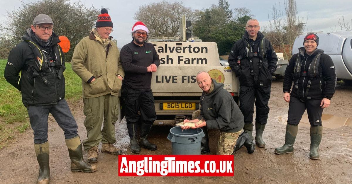 Over half a million fish stocked into UK waterways | Angling Times