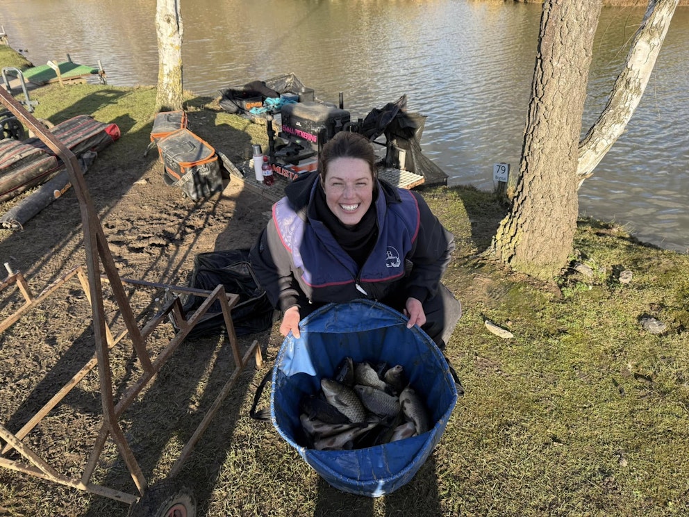 Female angler nets £10,000 top prize in fishing match | Angling Times