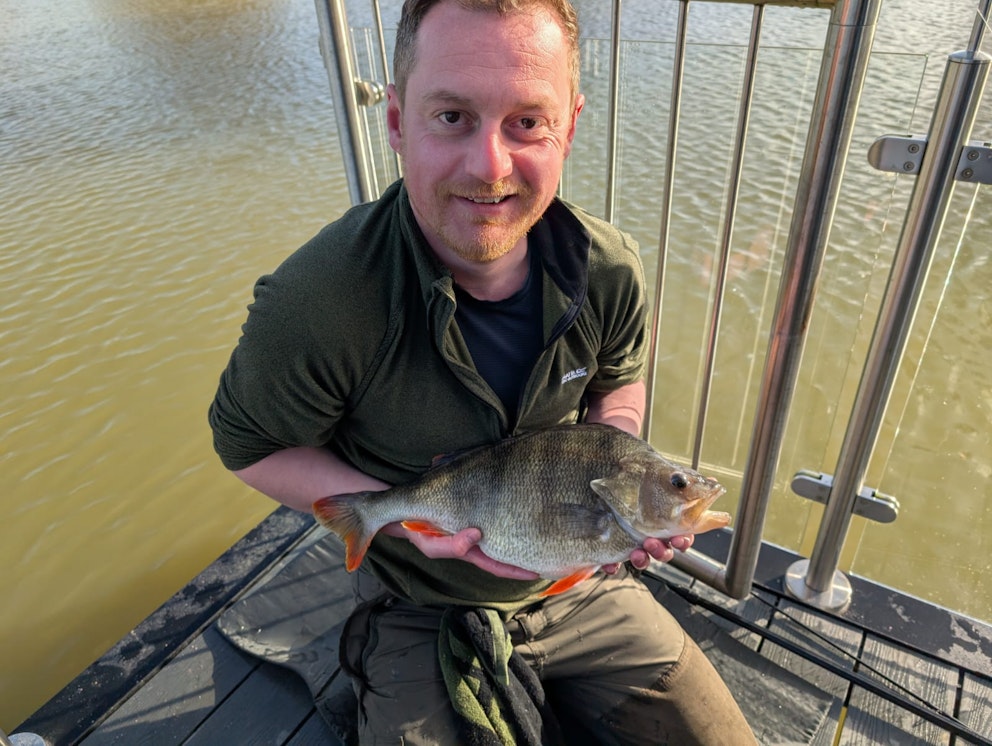 Record shaking perch landed on surprising bait | Angling Times