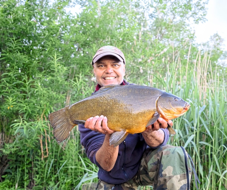 Huge float-caught tench is a new record | Angling Times