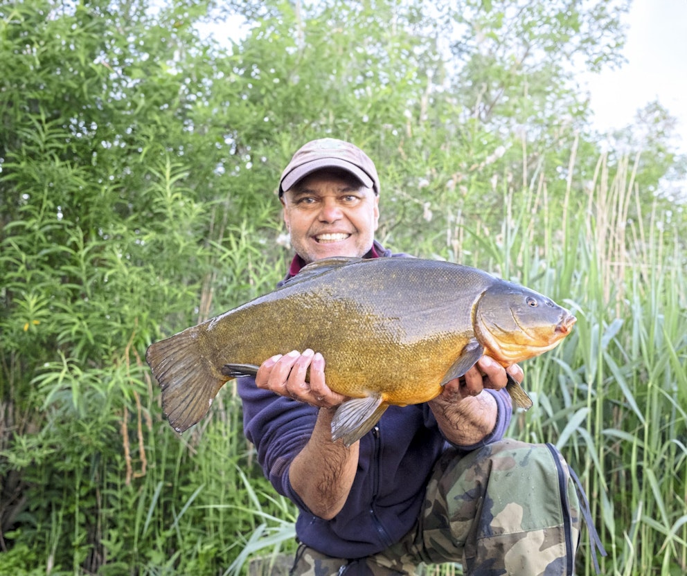 Huge float-caught tench is a new record | Angling Times