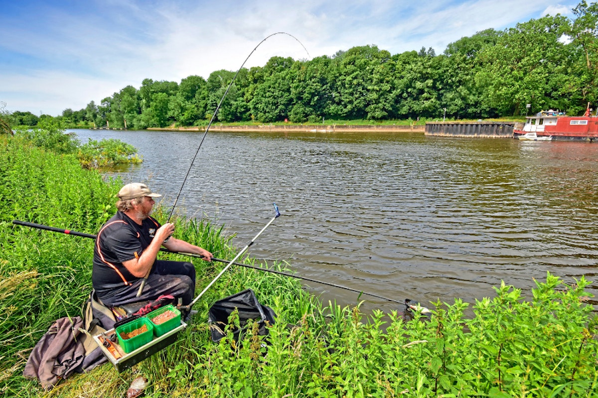 Catch more fish on quiet river stretches
