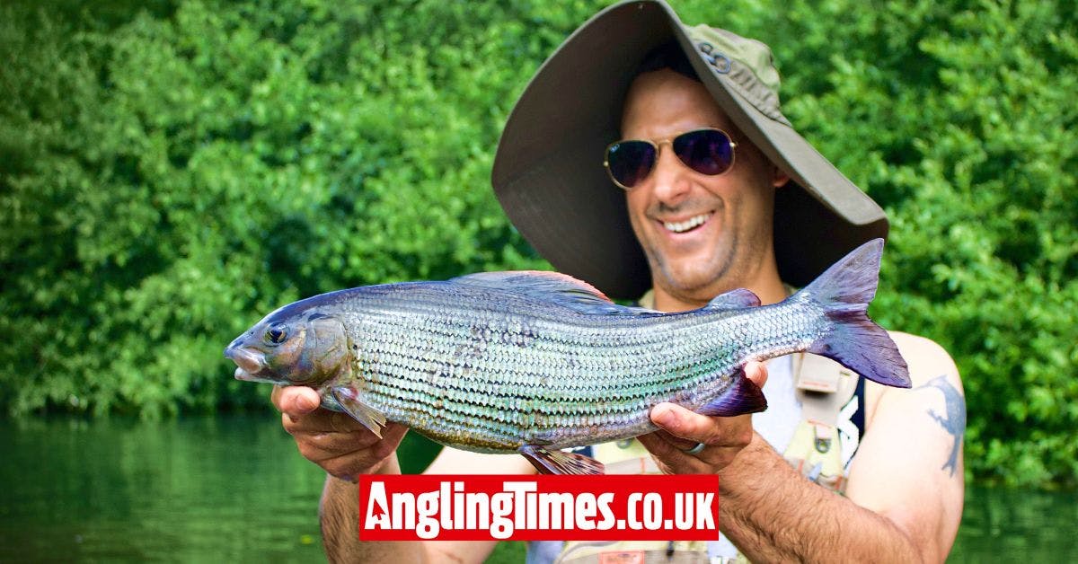 Lucky fishing hat helps bank huge grayling | Angling Times