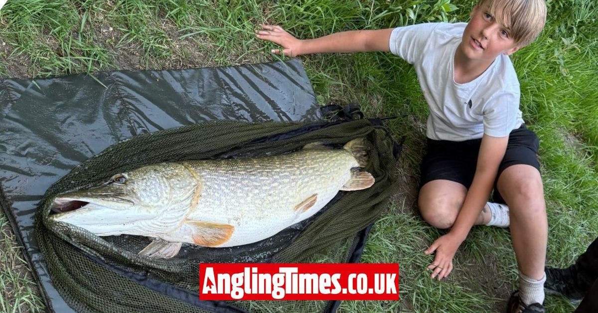 Monster pike is almost bigger than its captor | Angling Times