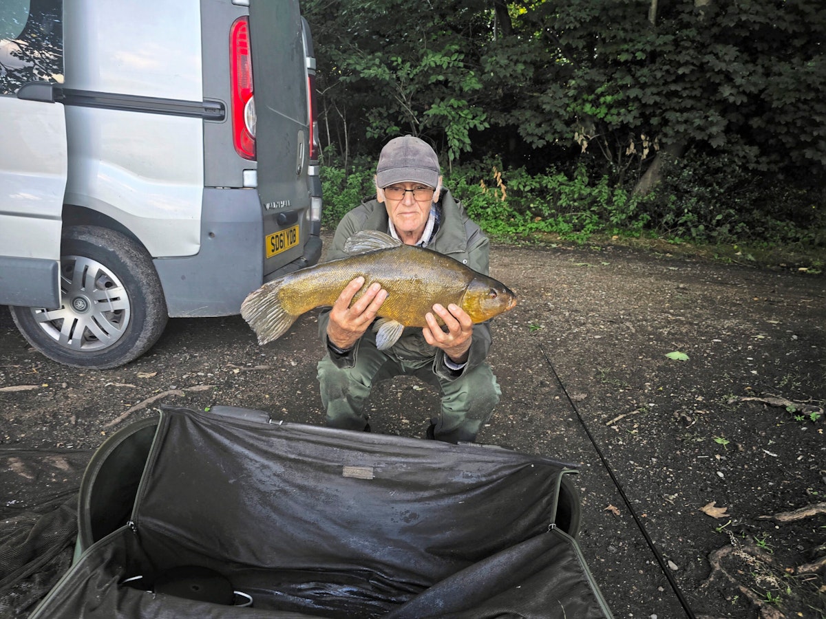 Angler celebrates 81st birthday with a huge tench | Angling Times