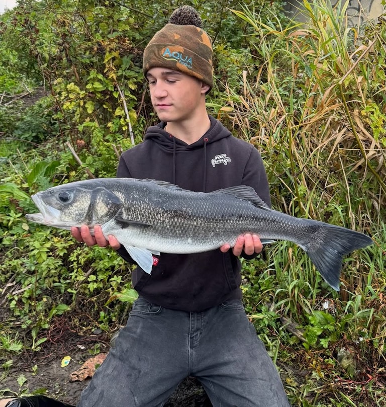 Teen angler banks unbelievable brace of bass from River Avon | Angling ...