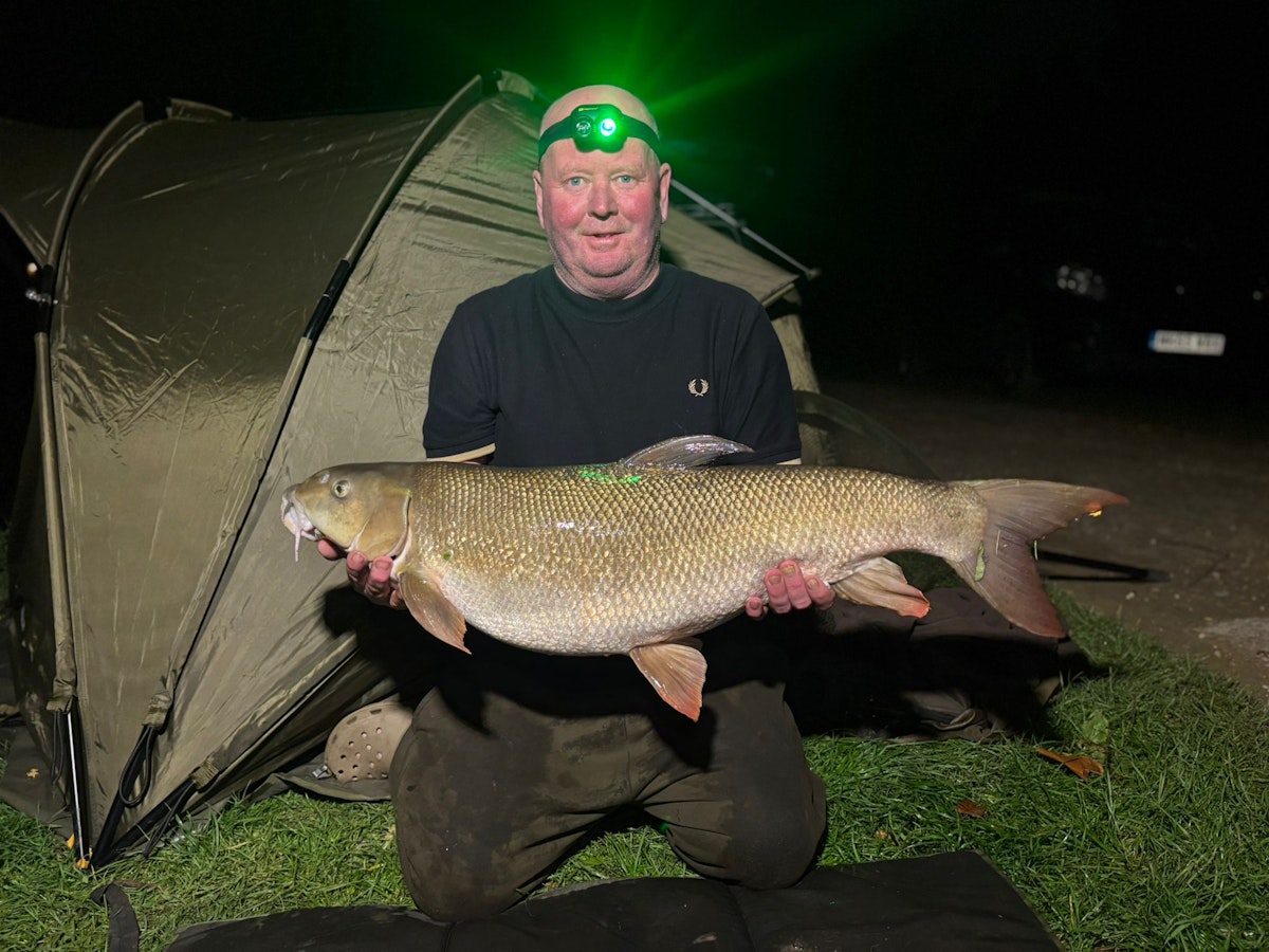 Record breaking barbel banked from the River Trent | Angling Times
