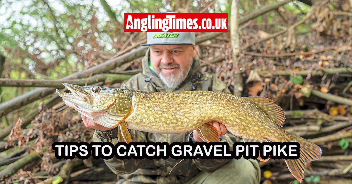 Catch more pike on gravel pits