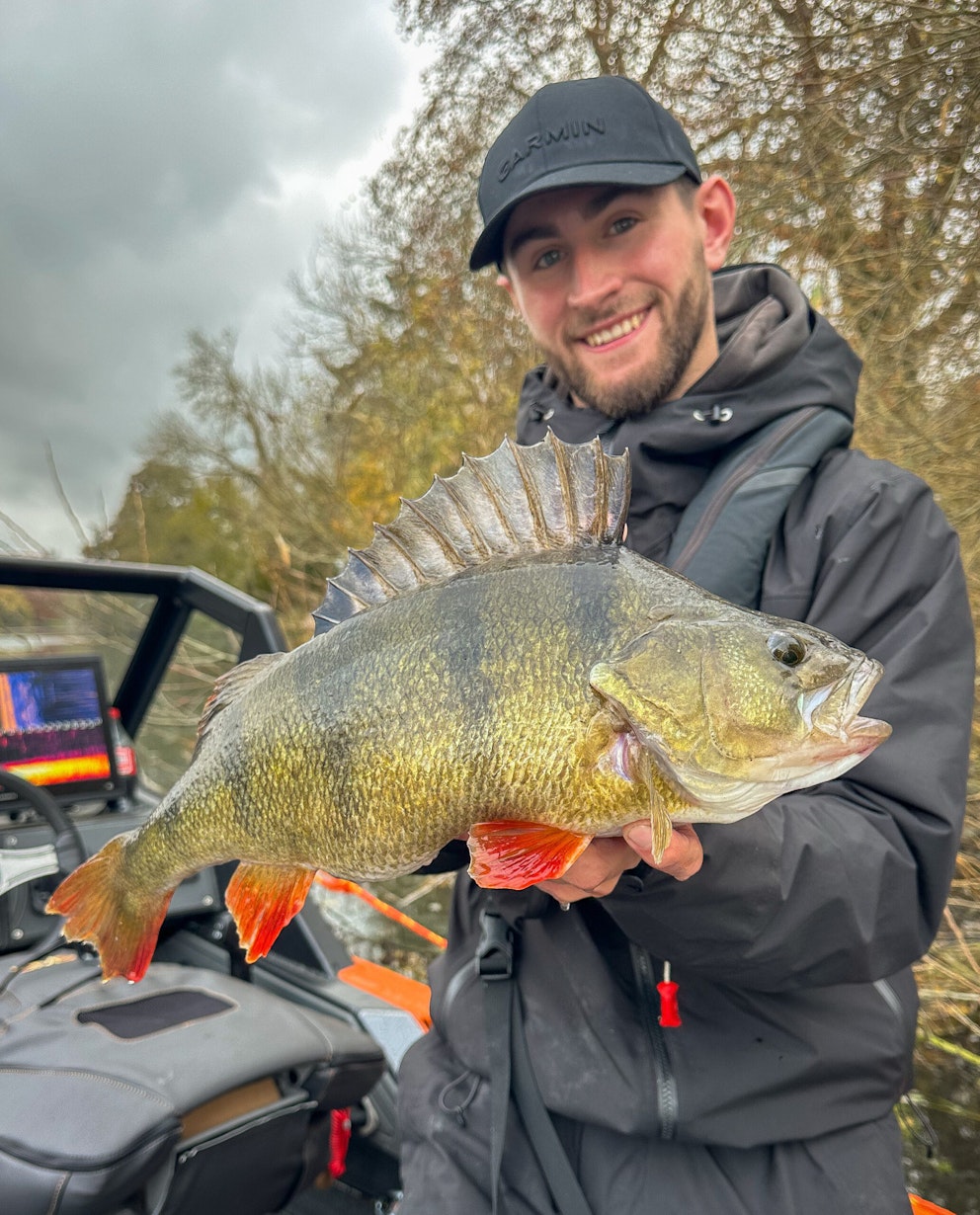 Crayfish lure helps tempt a personal best river perch | Angling Times