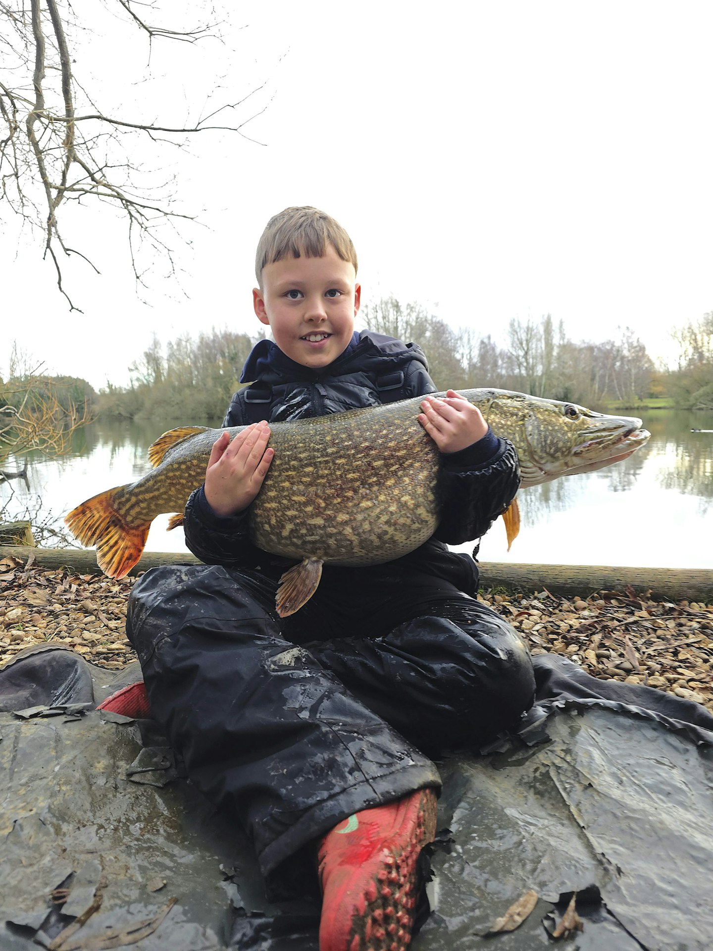 Disbelief as child lands stunning pike on family trip | Angling Times