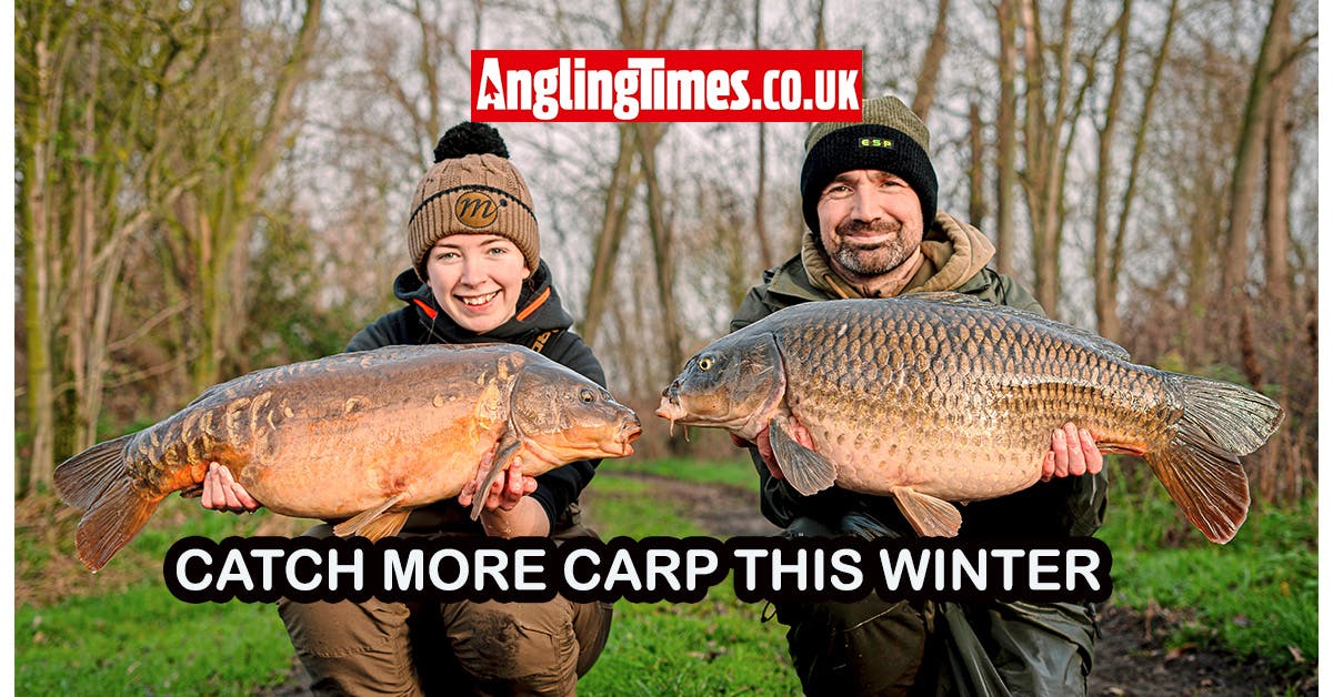 Don't let winter stop you carp fishing