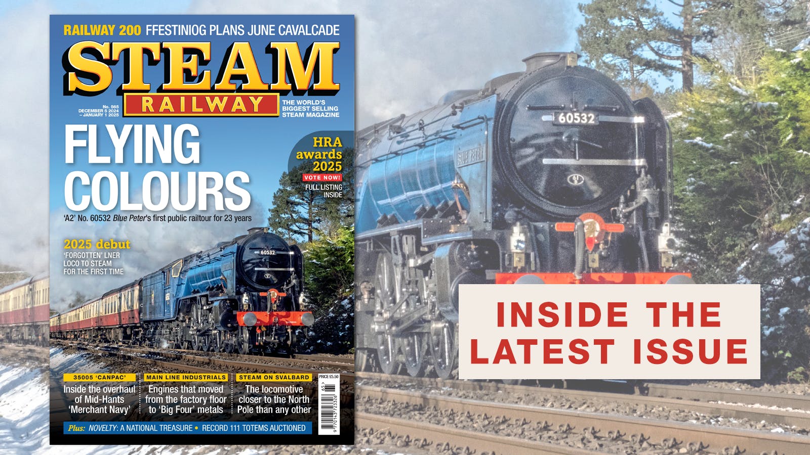 Latest Issue | Steam Railway Magazine | Steam Railway