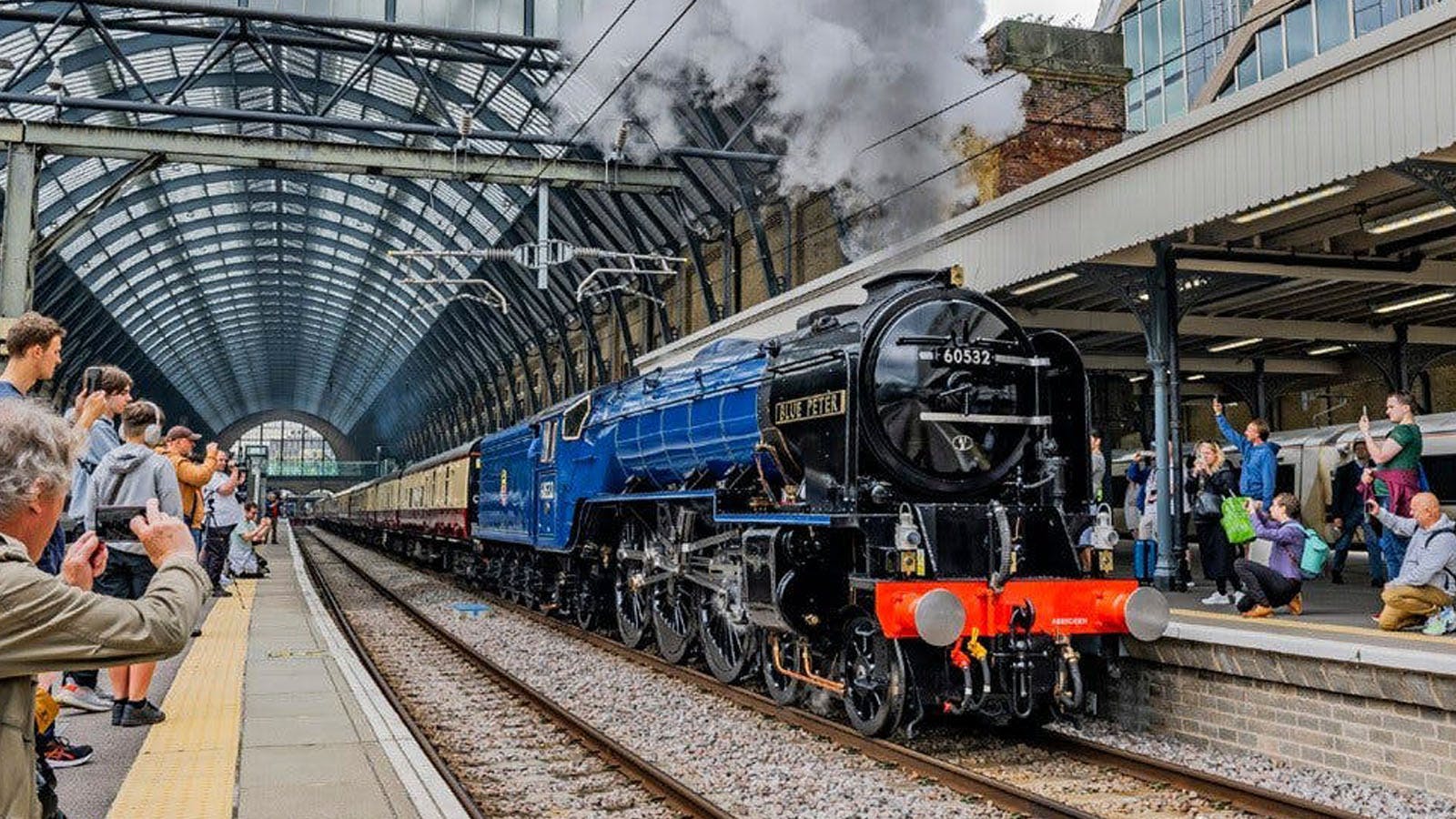 Blue Peter hauls first railtour in over 20 years | Steam Railway