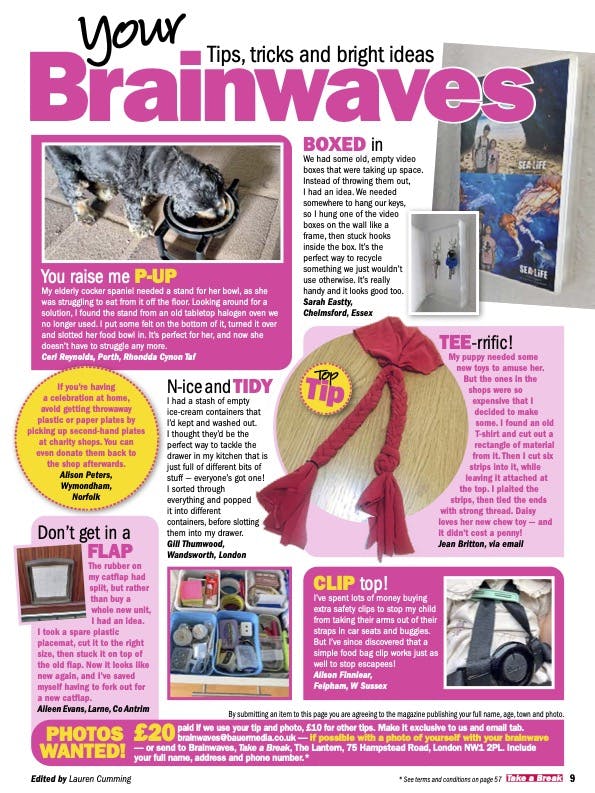Brainwaves issue 37: fun crafts to try at home | Lifestyle | Take a Break