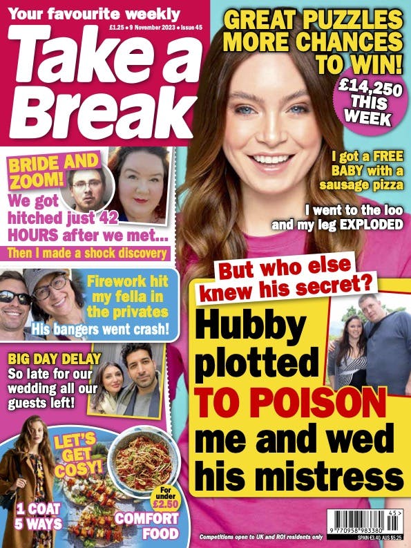 Sneak peek at issue 45’s cover stories | Magazine | Take a Break
