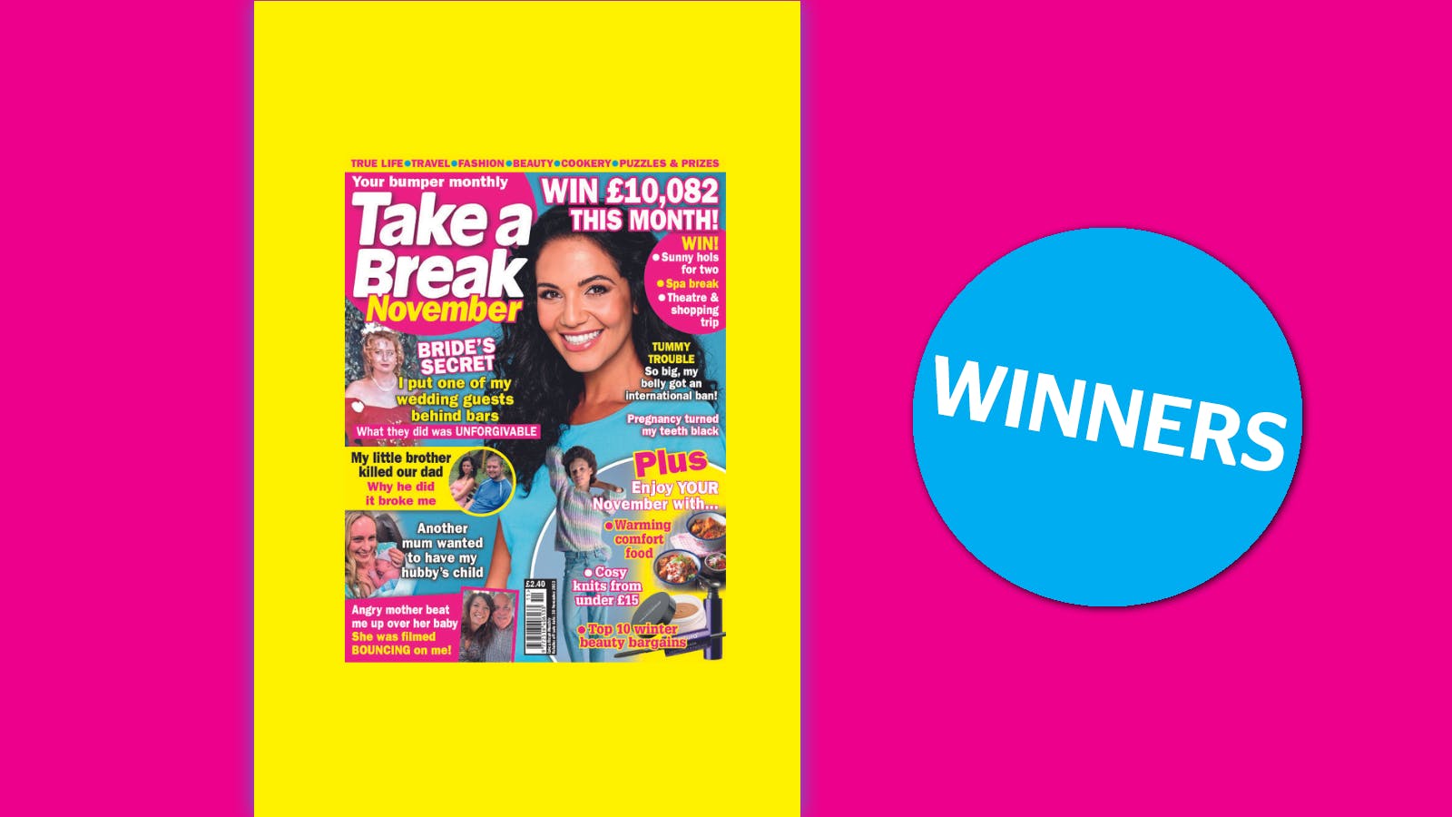 Winners | Competitions | Take A Break