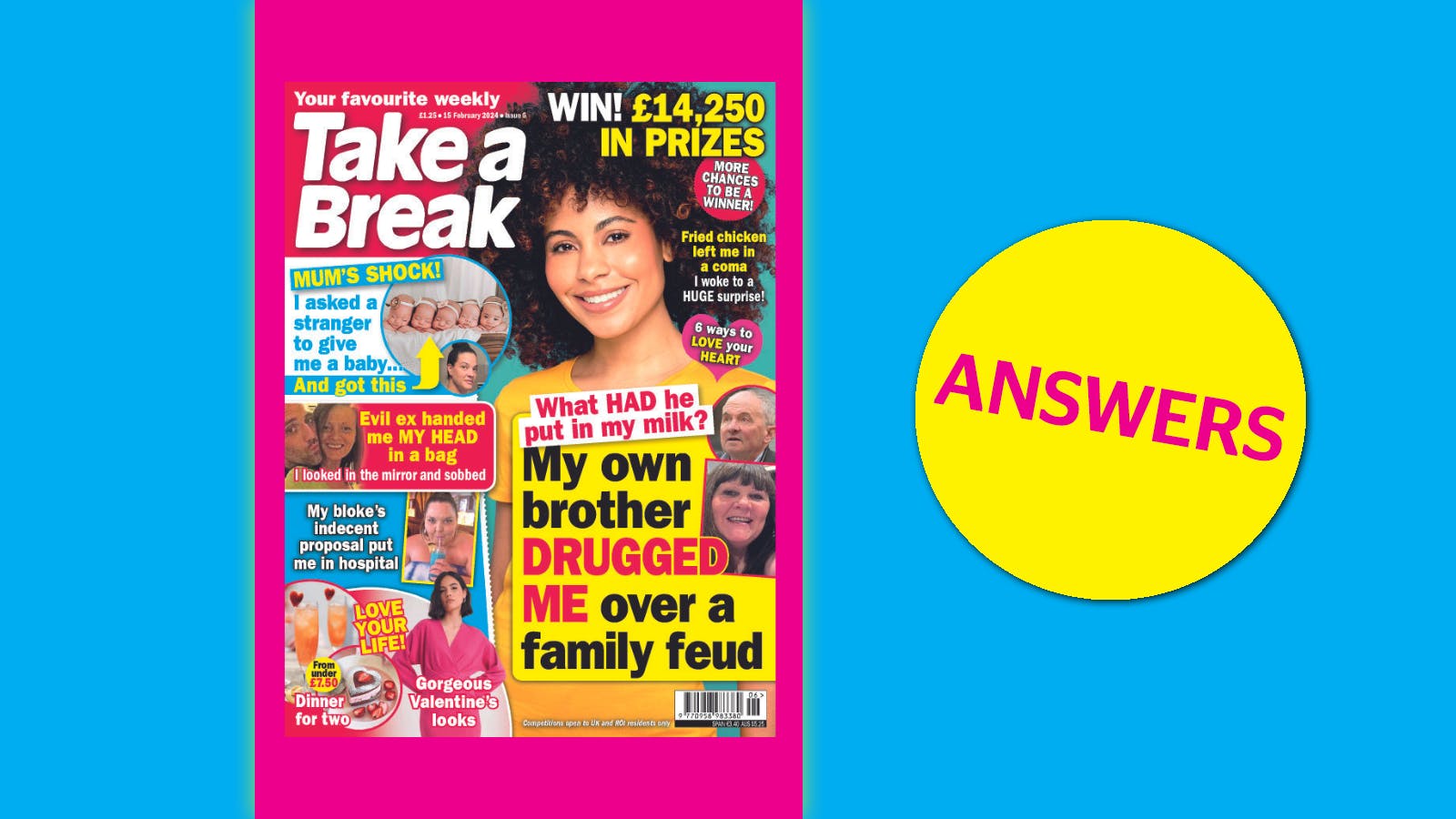 Answers | Competitions | Take A Break