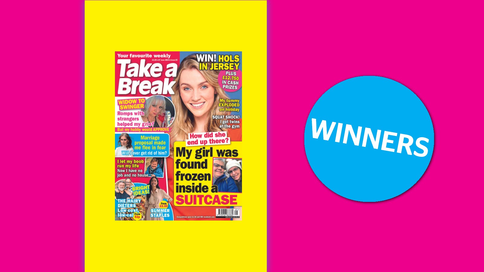 Take a Break Issue 25 Winners