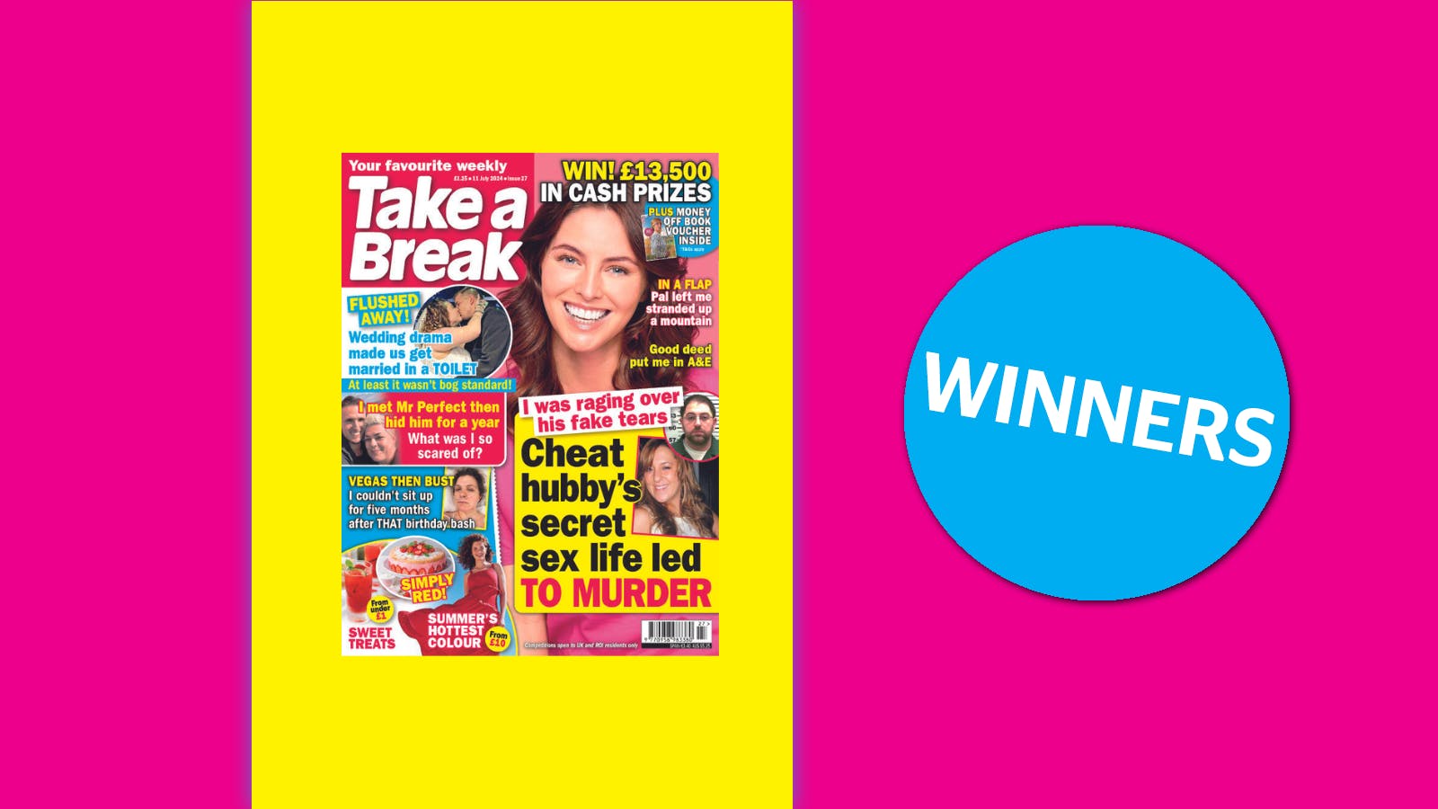Take a Break Issue 27 Winners | Competitions | Take a Break