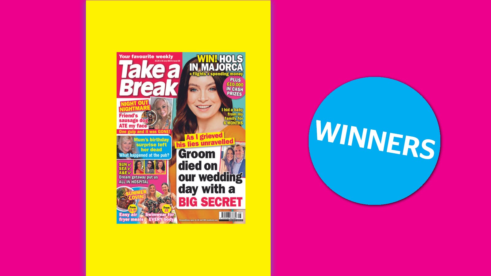 Take a Break Issue 28 Winners | Competitions | Take a Break