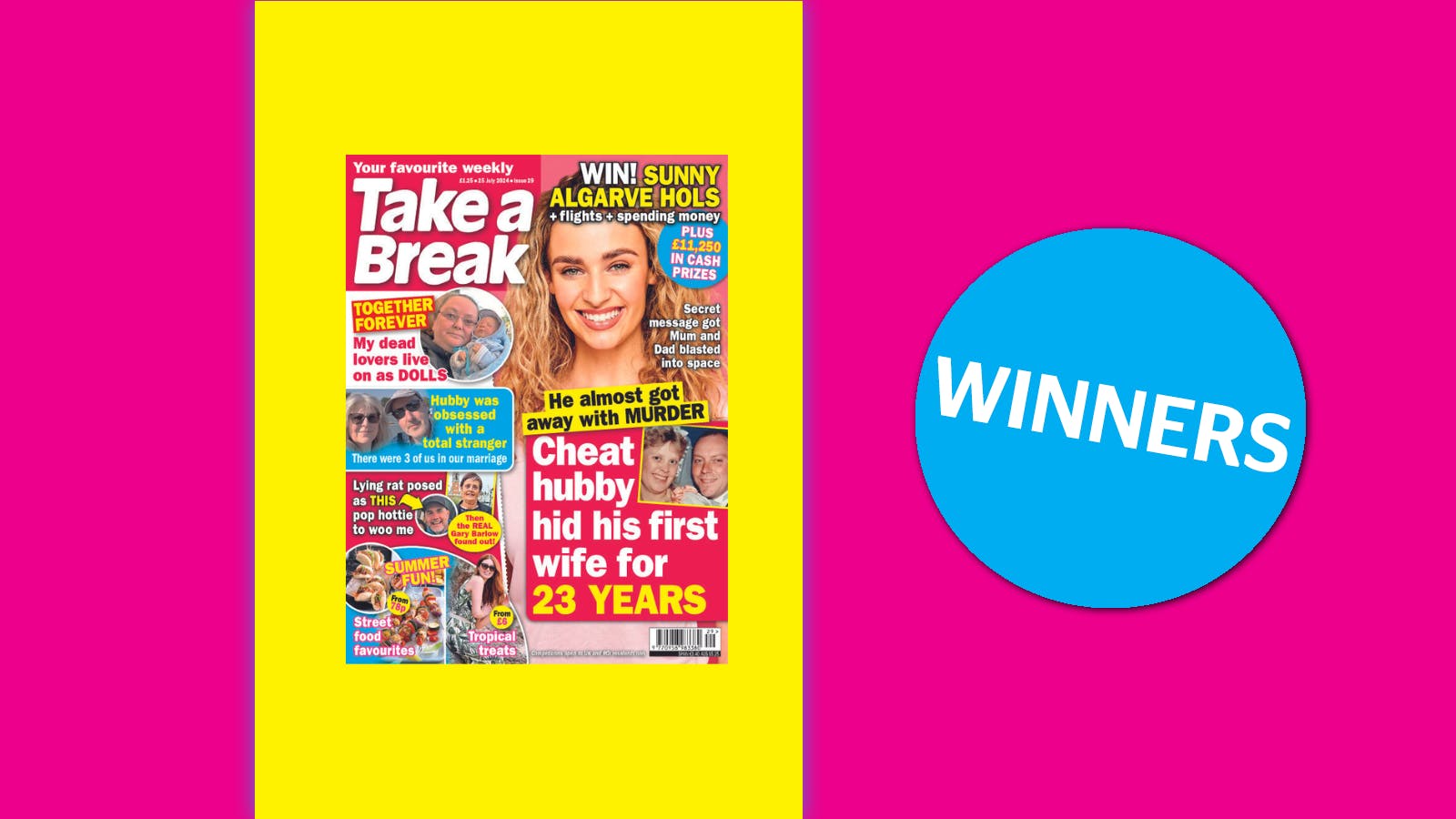 Take a Break Issue 29 Winners | Competitions | Take a Break
