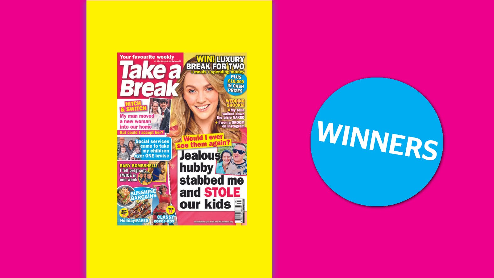 Take a Break Issue 31 Winners | Competitions | Take a Break