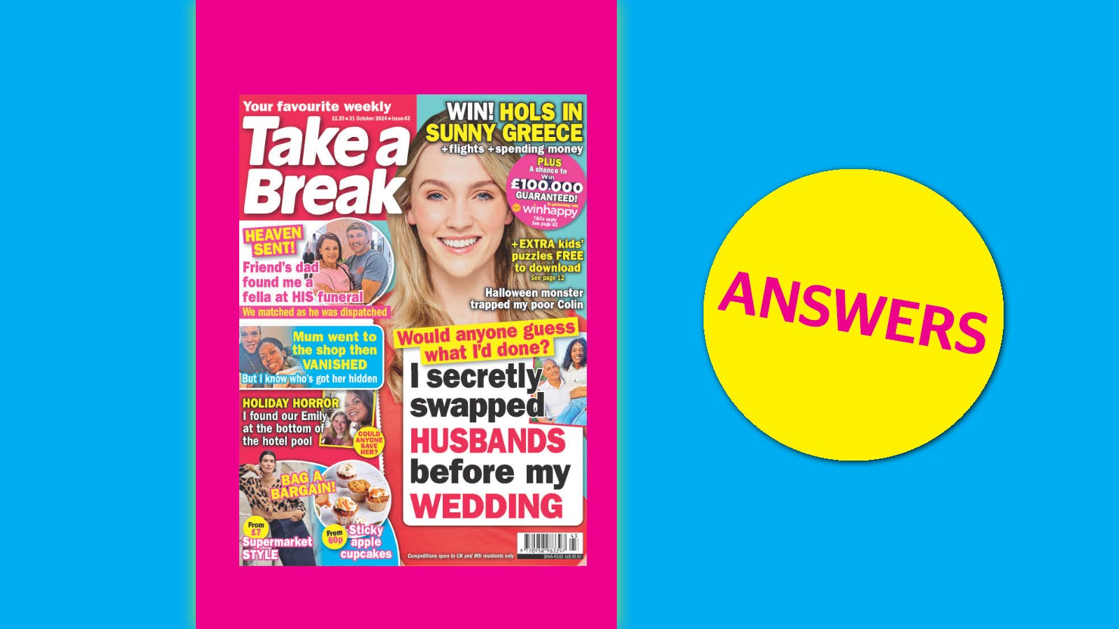 Answers | Competitions | Take A Break