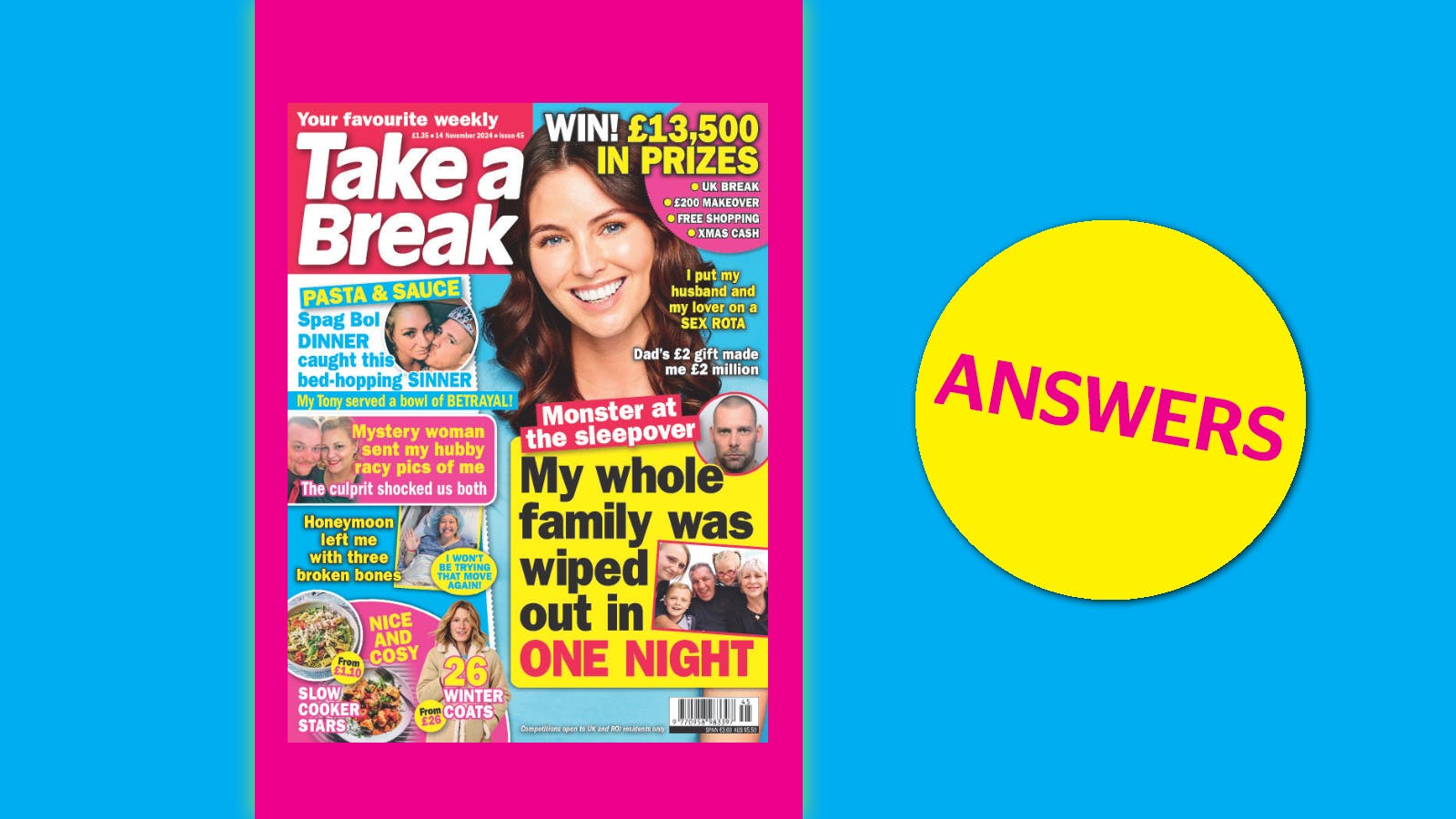 Answers | Competitions | Take A Break