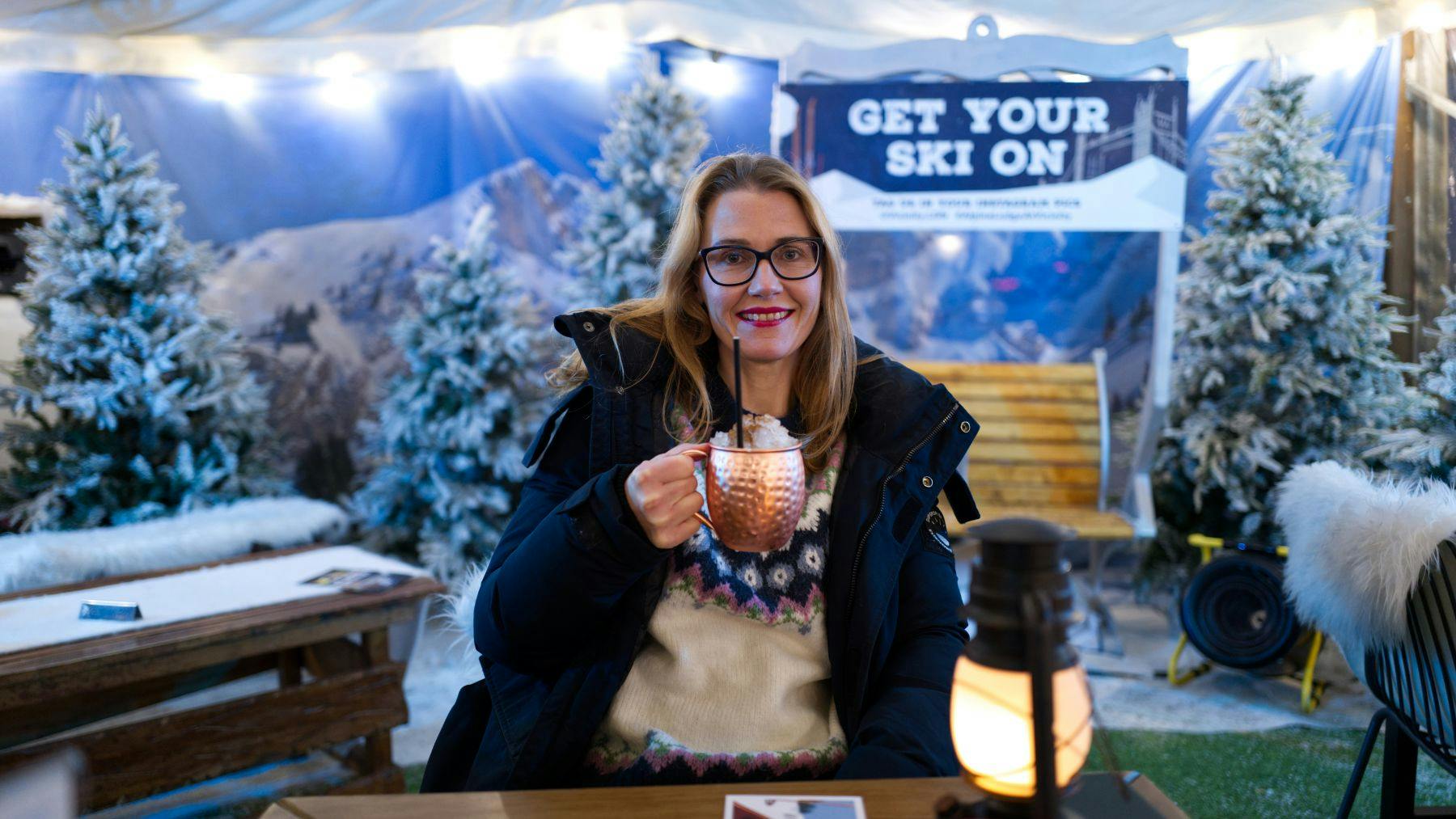 The Alpine Lodge at Vicinity review: London's new wintery pop-up bar