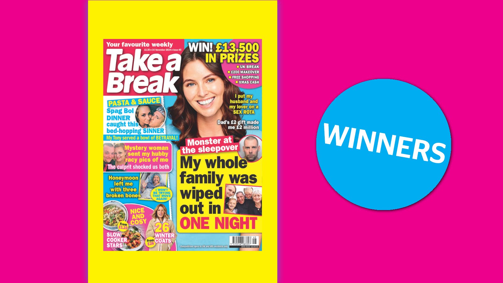 Winners | Competitions | Take A Break