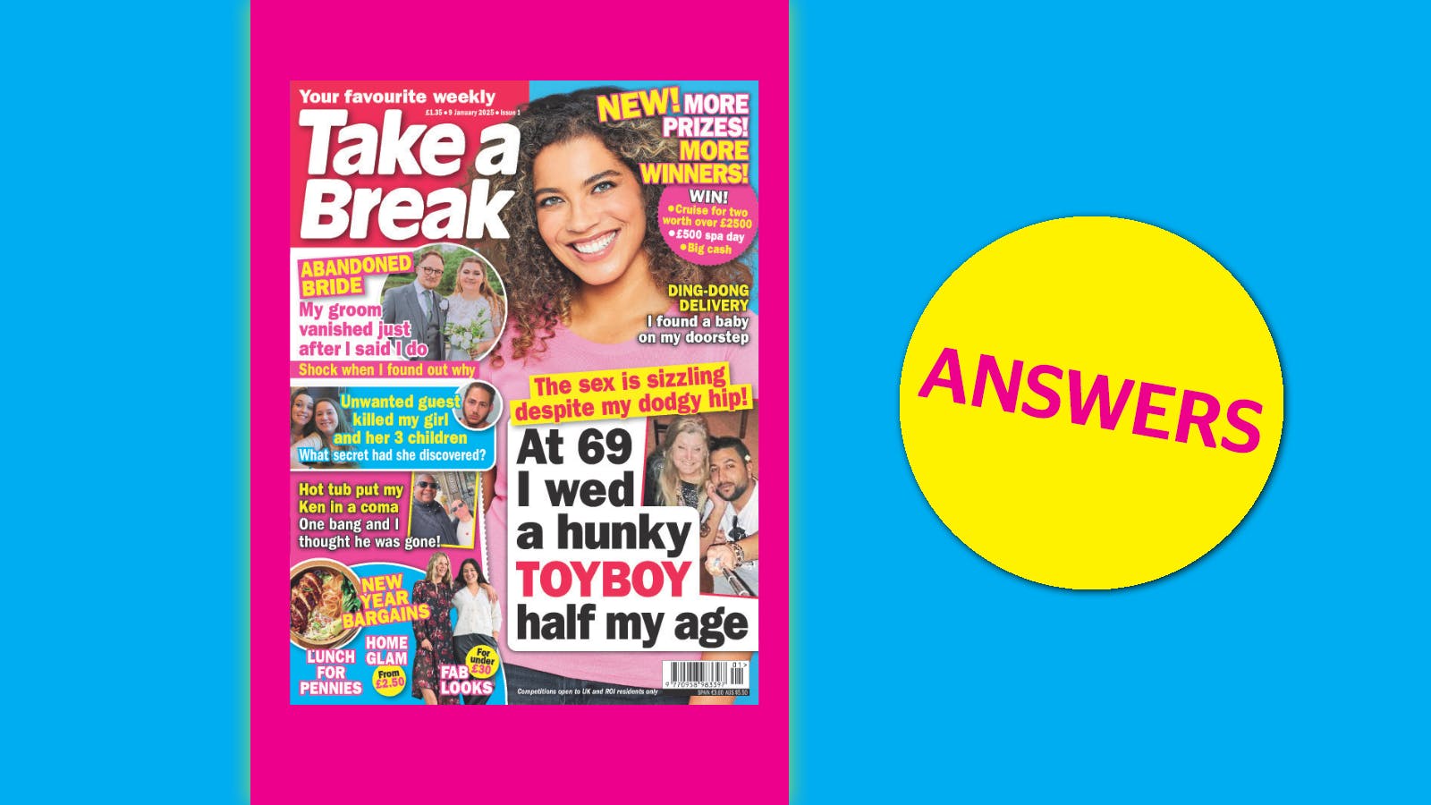 Take a Break Issue 1 Answers | Competitions | Take a Break