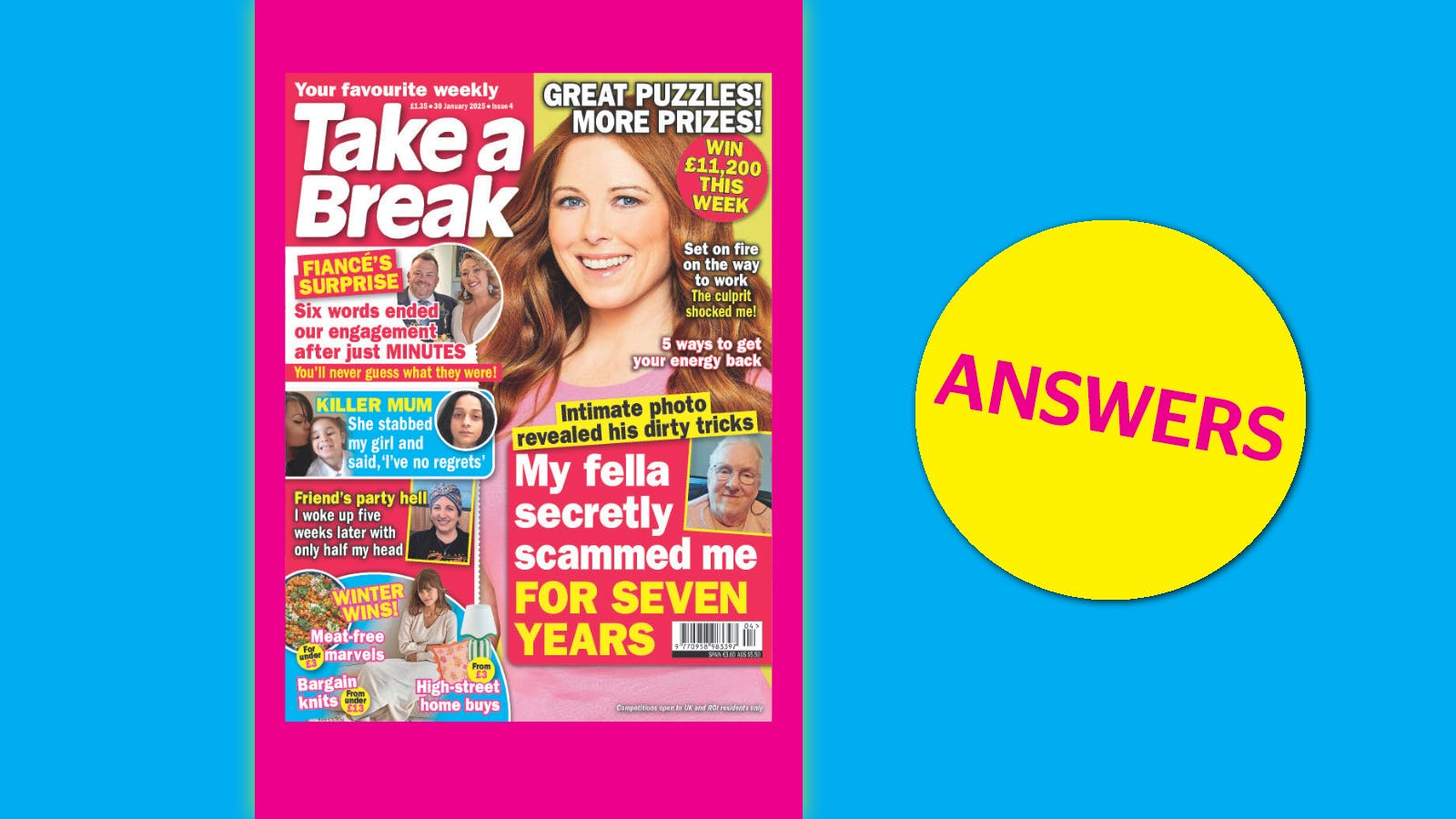 Take a Break Issue 4 Answers | Competitions | Take a Break