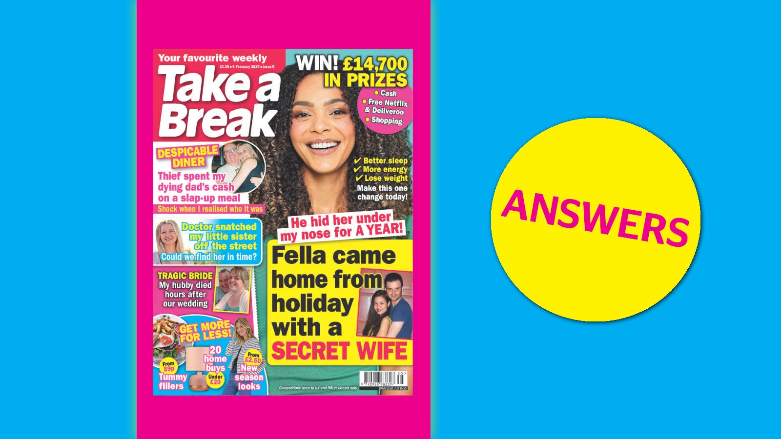 Answers | Competitions | Page 2 | Take A Break