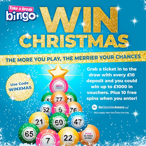 Win Christmas with Take a Break Bingo! | Competitions | Take a Break