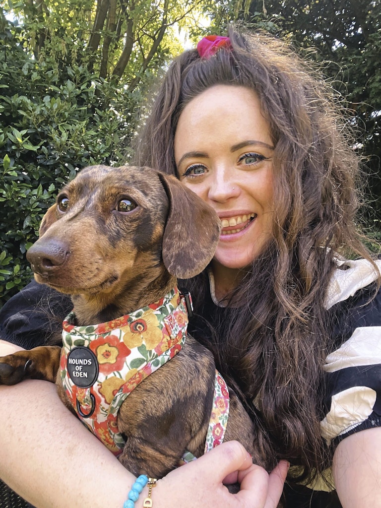 Saved by a sausage dog