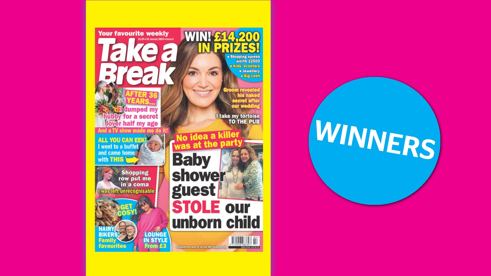 Take a Break Issue 2 Winners | Competitions | Take a Break