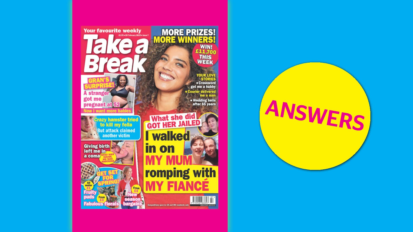 Take a Break Issue 7 Answers | Competitions | Take a Break