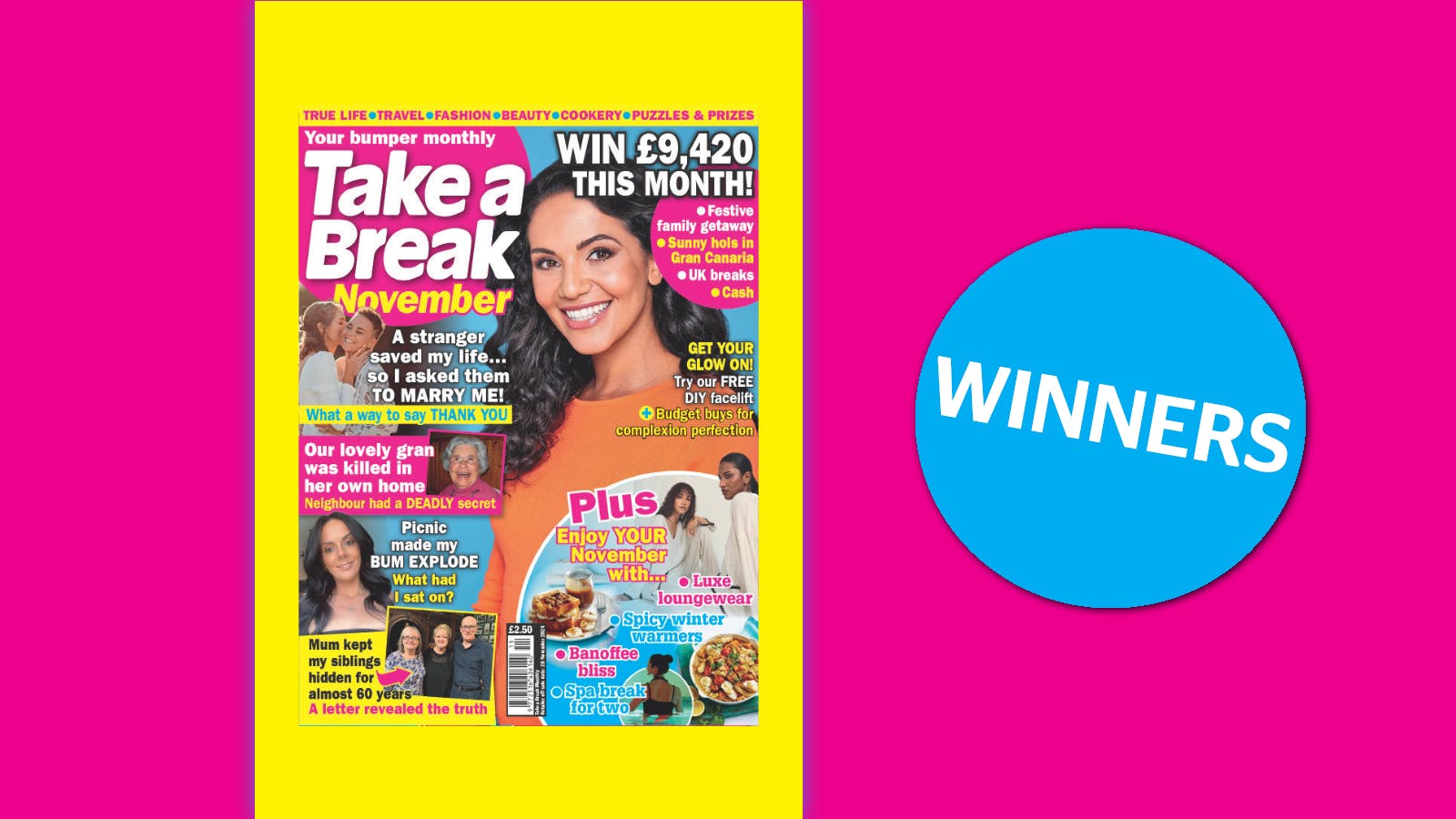 Winners | Competitions | Take A Break