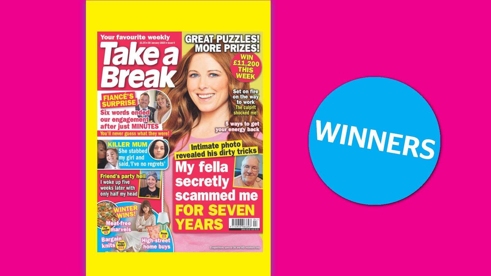 Take a Break Issue 4 Winners | Competitions | Take a Break